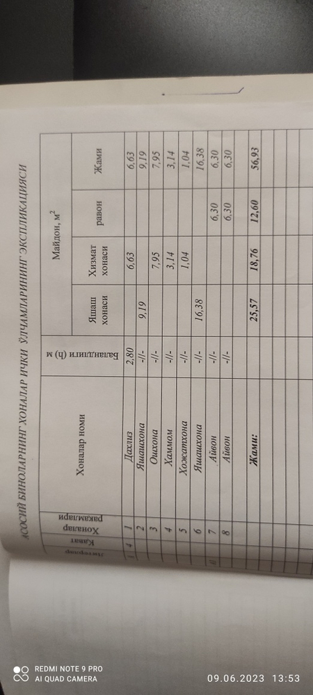 Продается квартира 2/4/5  на ЮнусАбаде 10кв