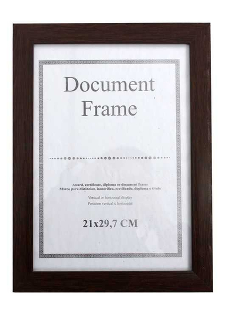 Рамка А4 со стеклом 21*29,7 см для сертификата