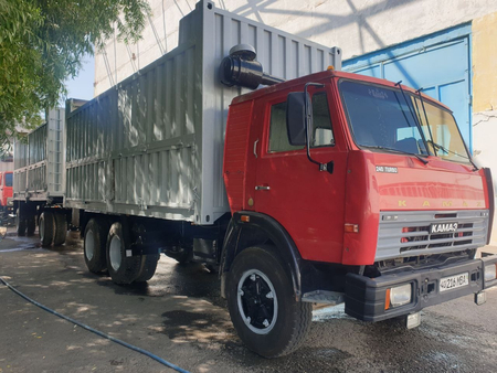 KAMAZ + Прицеп Сотилади