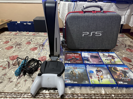 Ps5 Fat Koreyadan Kelgan Sumkasi disklari bilan Sotiladi