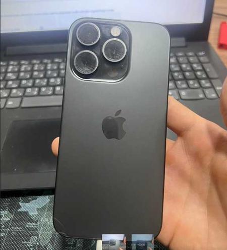 Iphone 15 Pro 128 Qora