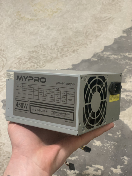 Блокпитание 450w  от mypro