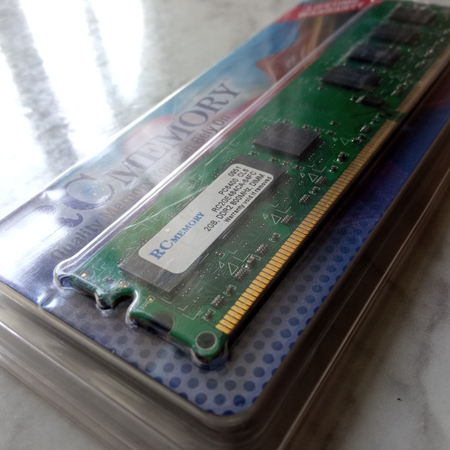Оперативная память, RC memory PC6400 CL6 x2, 4x4 GB