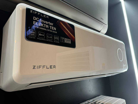 Кондиционер ZIFFLER ASPEN Toshiba компрессор ТЭН 2024 NEW!!