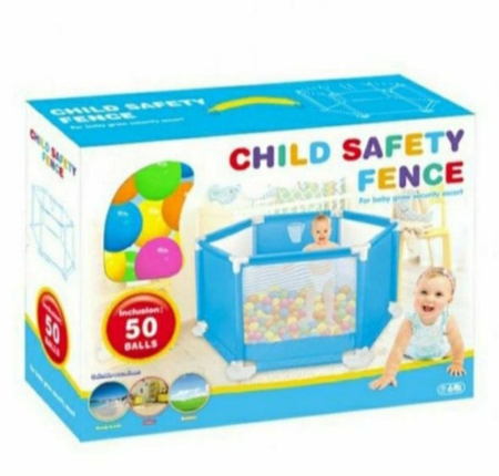 Элегантный манеж Baby safety playpen , большие окна обеспечивают венти