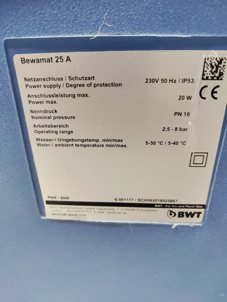 Продаётся смегчител воды BWT