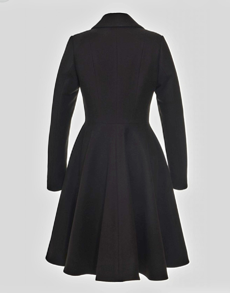 Пальто из шерсти От итальянского бренда MaxMara размер S