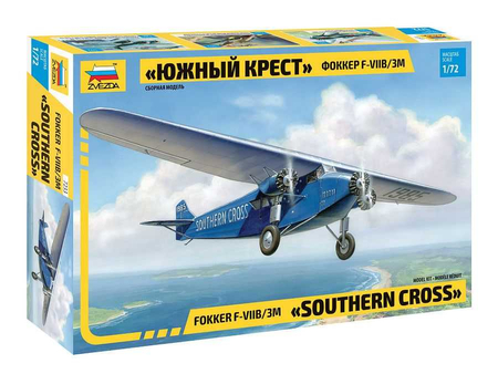 Сборная модель самолета Фоккер F-VIIB/3M 