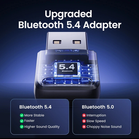 USB Bluetooth 5.4 адаптер (Ugreen). Новый. Запечатанный