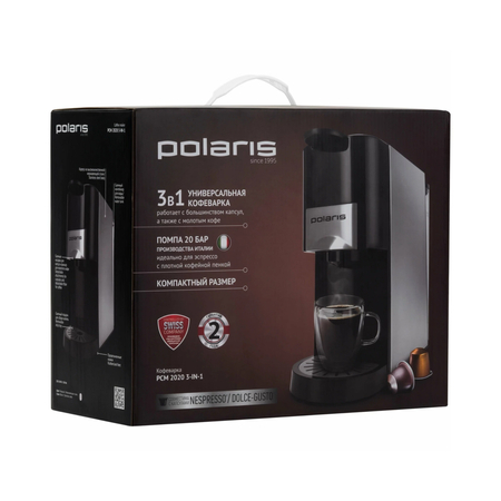 Кофеварка Polaris PCM 2020 3в1 2 Года Гарантия