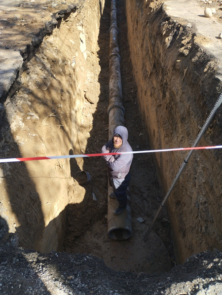 Канализация, паглашиния яма, кабел, водапирвод, поткоб,( тунел)