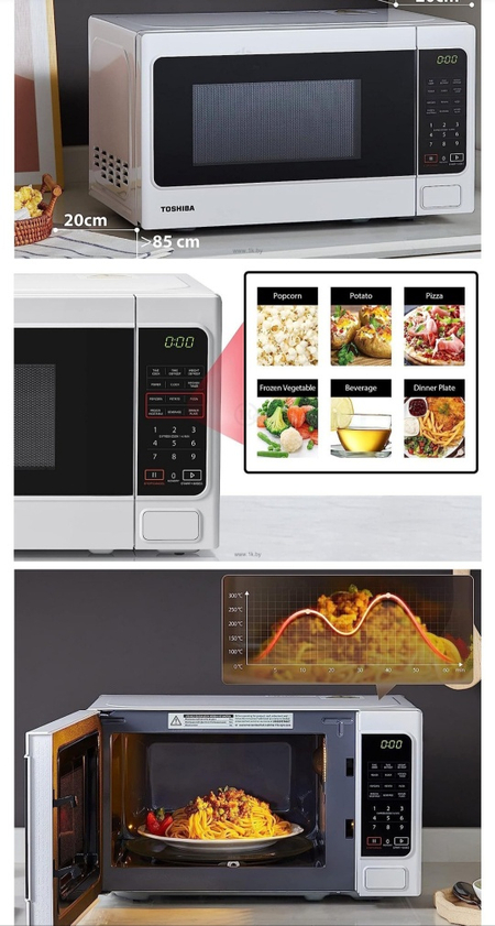 Микроволновка TOSHIBA (mikravalnovka)