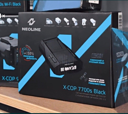 Рассрочка Антирадар Neoline 7700s black бошлангич туловсиз 243 000 сум