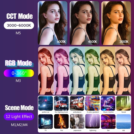 Rgb stick подстветка ргб лампа фотооборудование в ташкенте