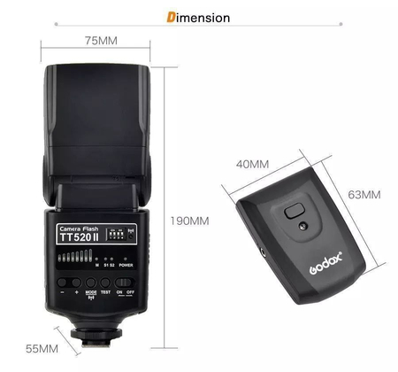 Godox Tt520Ii svpiska