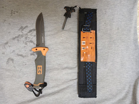 Нож Gerber bear для выживания