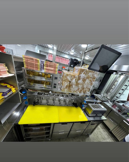 Burger stansiya fast foodlar uchun