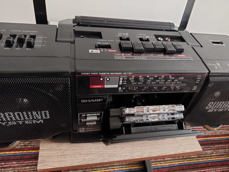 SHARP WQ T352 Twincam Surround Original Japan Состояние Отличное
