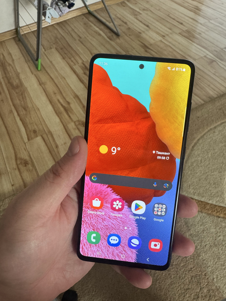 Samsung a51 как новый мало пользовались