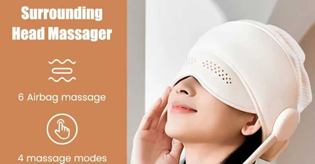 Masajyor Bosh uchun / Массажер головой с воздушным давлением /Massager