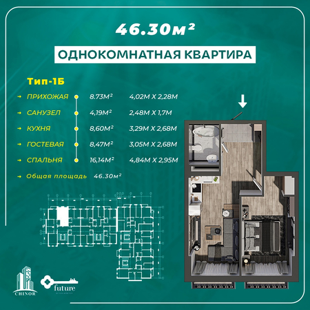 ЖК CHINOR — дом премиум класса с уникальной архитектурой