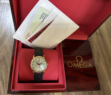 Часы Omega De Ville Chronometer Automatic Золотые. 18k. Швейцария.