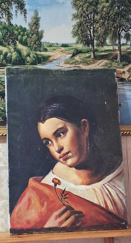 Картина художника, масло