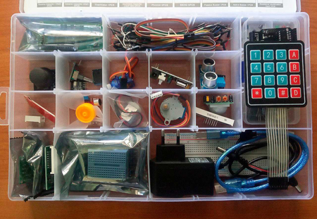 Arduino Uno R3 to'liq katta nabor