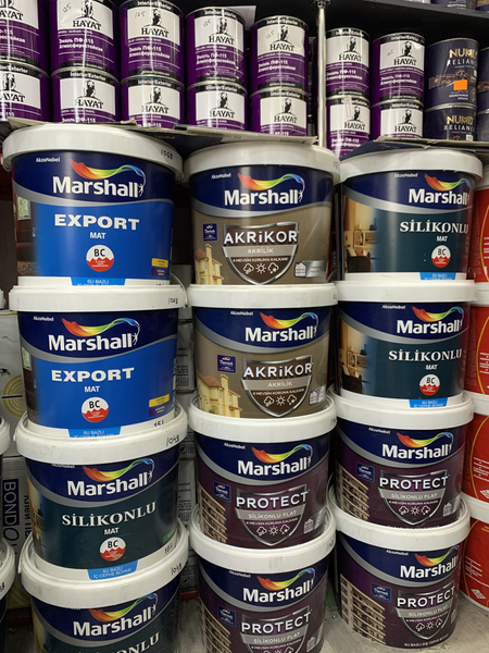 Marshall emulsiya va boyoqlari