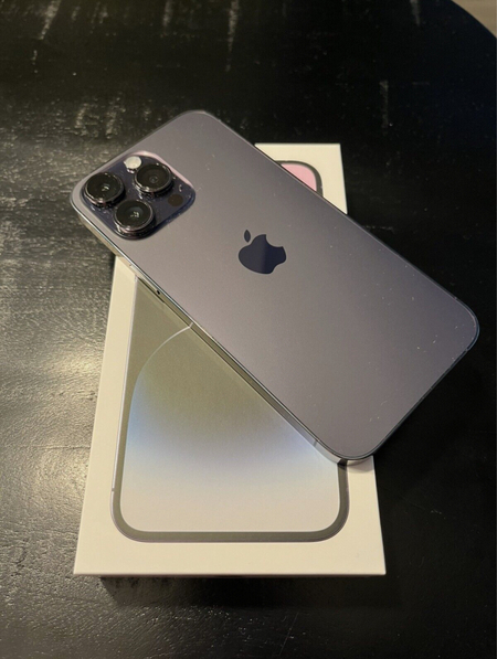 Iphone 14 pro max deep purple 512 ggb dual sim