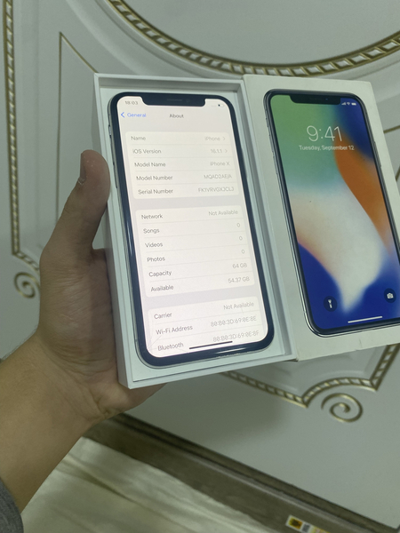 Iphone X ideal ochilmagan