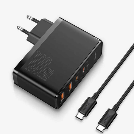 Зарядное устройство Baseus GaN2 Pro Quick Charger 2C+2U 100W