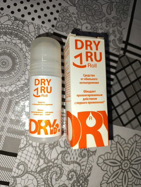 Антиперспирант длительного действия Dry RU Roll,50 мл.