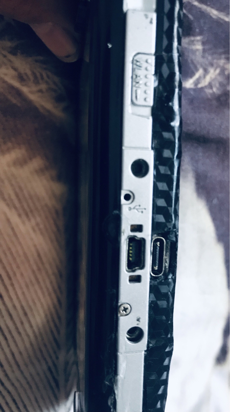 PSP 3000 с typeC разъемом для зарядки