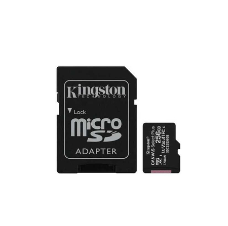 ! MicroSD CARD KingstonSDCS2256GBSP100 МБ/с85 МБ/с
