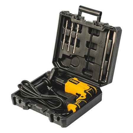 Перфоратор электрический RH-650-18, SDS-plus, 650 Вт, Denzel