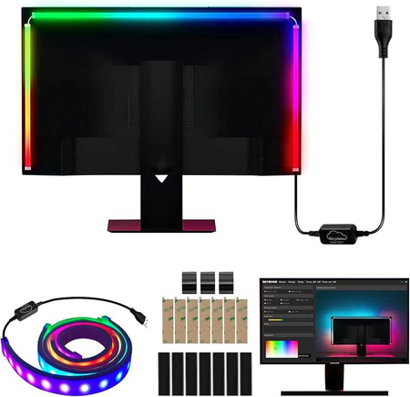 RGB подсветка для монитора