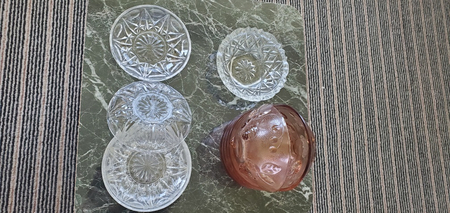 Вазы, розетницы, конфетницы. Банки стеклянные.