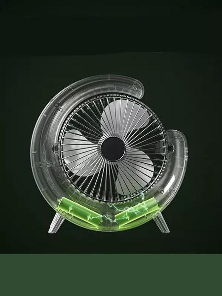RGB podsvetkali ventilator