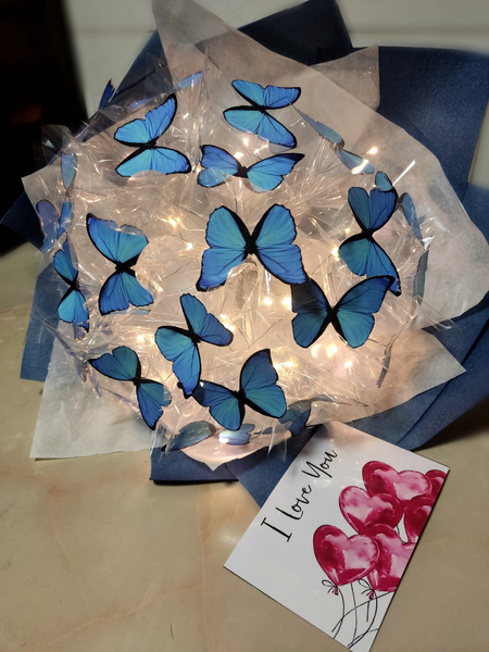 Букет из бабочек