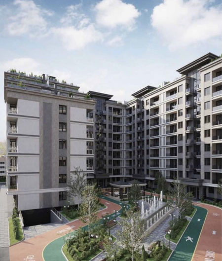 Алгаритм новостройка Кушон 1 этаж (44м2)