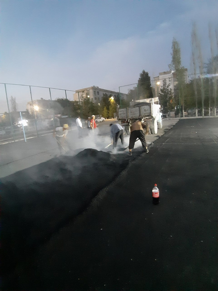 Asfalt qilish xizmati Latok bardiyor