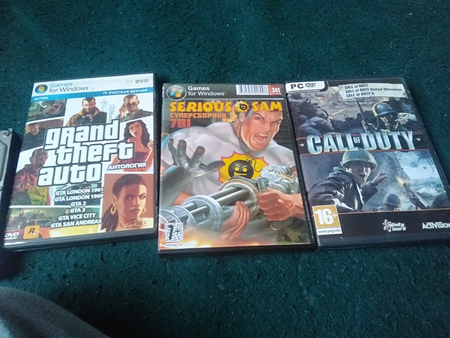 (ОРИГИНАЛ) Диск GTA, Call Of Duty, Serious sam