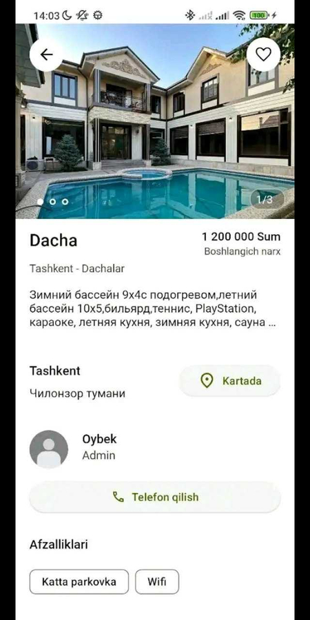 Online bozor sotiladi