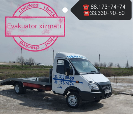 UZB bo'ylab 24/7 Evakuator xizmati