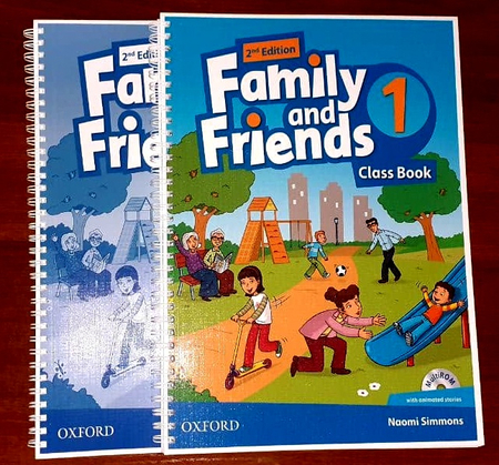 Family and Friends 1-2-3-4-5 Clas book + Work book Книга купит Ташкент