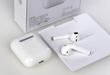 БЕСПЛАТНАЯ ДОСТАВКА! Блютуз наушники AirPods 2/2 Dubai Lux