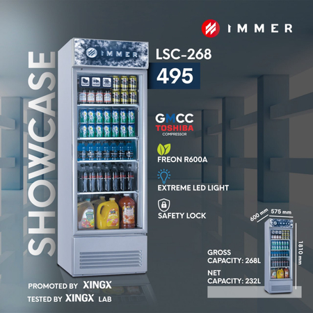 Холодилники IMMER LSC-268 LSC-338 прямой на диллеру