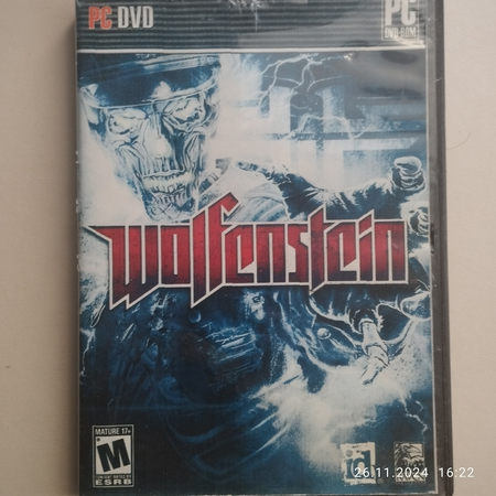 Двд диск wolentsein