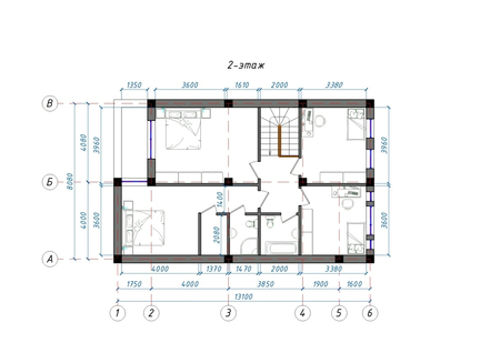 Котеджлар сотилмоқда. 1.6 сотихдан 5 таховли. 250м². Қумариқ махаллада